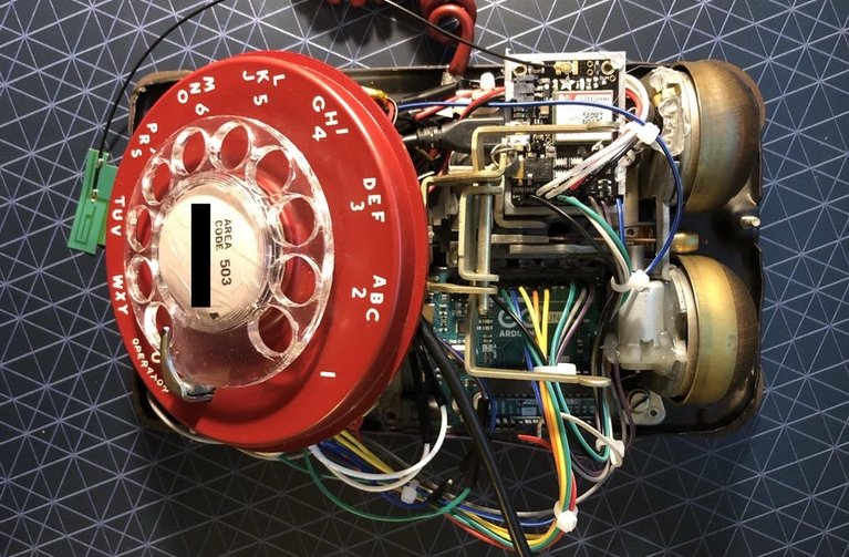 How to build an Arduino rotary cell phone to impress the hipsters - Tahium